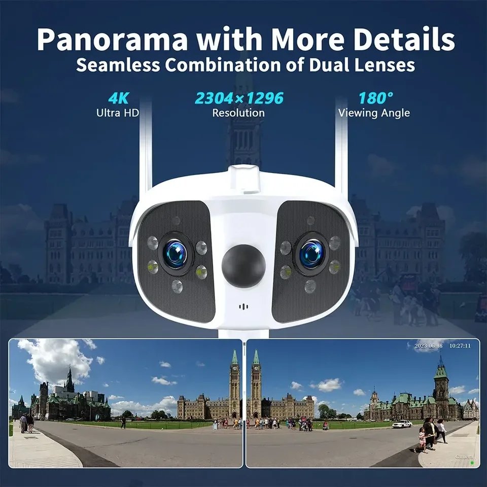 Dual Lens Security Camera – UES